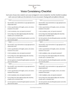 Kiri Jorgensen - Voice Consistency Checklist - LDSPMA