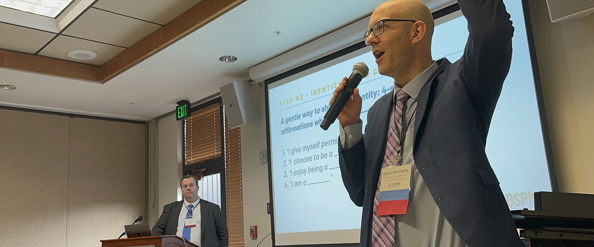 Photo-of-class-presenters-Daniel-Blomberg-right-and-Doug-Pew-left-at ...